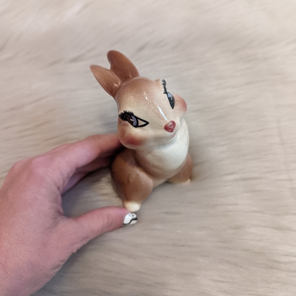 Disney | Accents | Vintage 942 Miss Bunny From Disneys Bambi Figurine ...